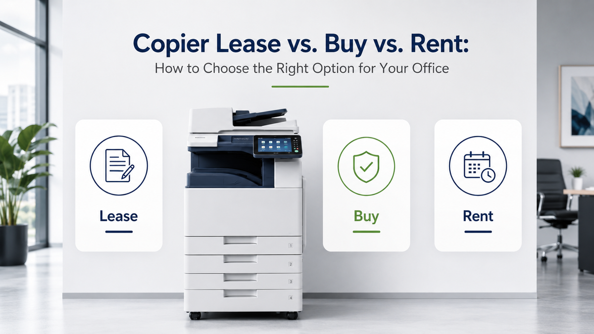 Copier Lease vs. Buy vs. Rent: How to Choose the Right Option for Your ...